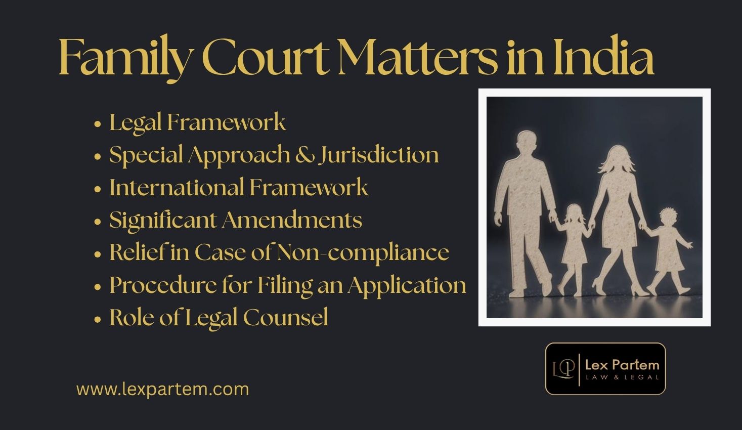 Family Court Matters India | Divorce, Custody, Maintenance ...